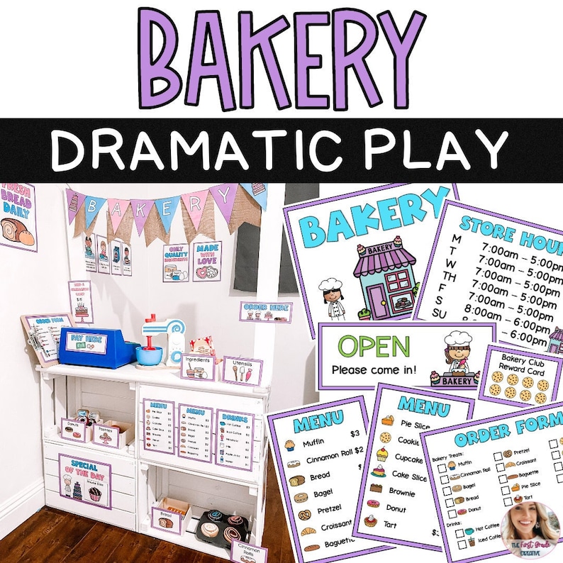 Bakery Dramatic Play Center / Pretend Play / Elementary School ...
