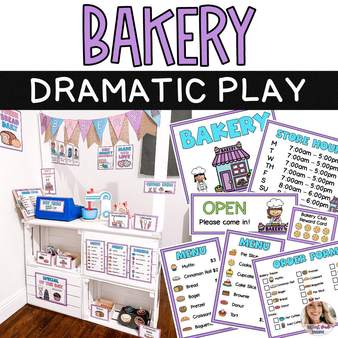 Bakery Dramatic Play Center / Pretend Play / Elementary School ...