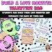 Love Monster Valentine Bag Craft Activity (digital Download) - Etsy