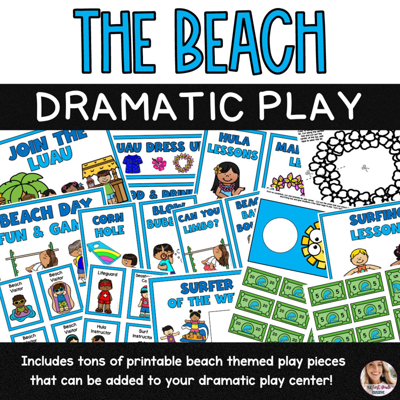 Beach Dramatic Play Center / Pretend Play / Elementary School ...