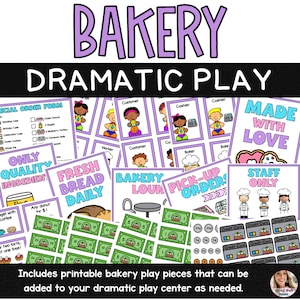 Bakery Dramatic Play Center / Pretend Play / Elementary School ...