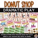 Donut Shop Dramatic Play Center / Pretend Play / Elementary School ...