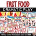 Fast Food Restaurant Dramatic Play Center / Pretend Play / Elementary ...