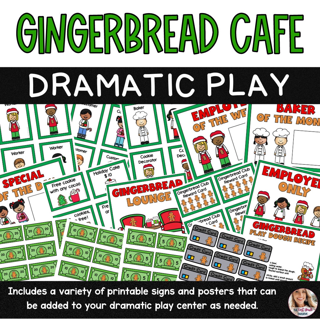 Gingerbread Cafe Dramatic Play Center / Pretend Play / Elementary ...