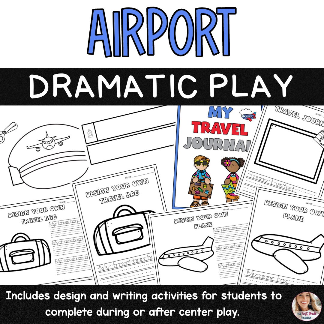 Airport Dramatic Play Center / Pretend Play / Elementary School ...