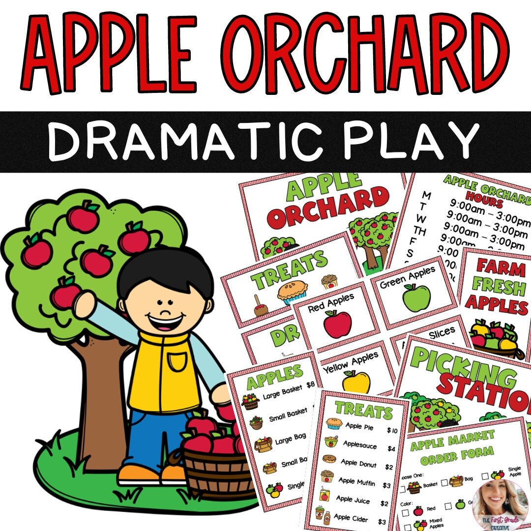 Apple Orchard Dramatic Play Center / Pretend Play / Elementary School ...