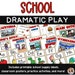 Pretend School Classroom: Dramatic Play Center Printables (digital ...