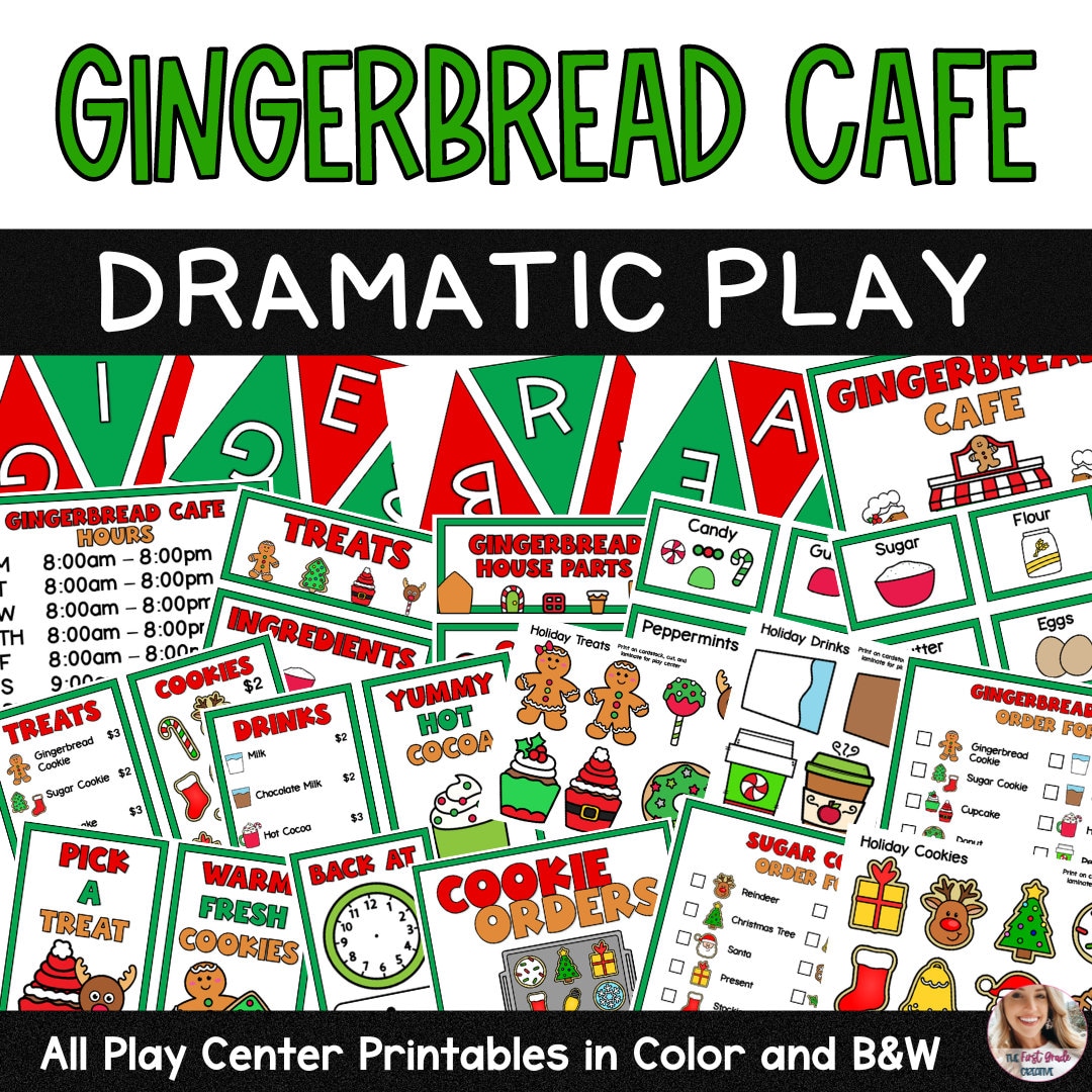 Gingerbread Cafe Dramatic Play Center / Pretend Play / Elementary ...