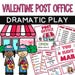 Valentine Post Office Dramatic Play Center / Pretend Play / Elementary ...