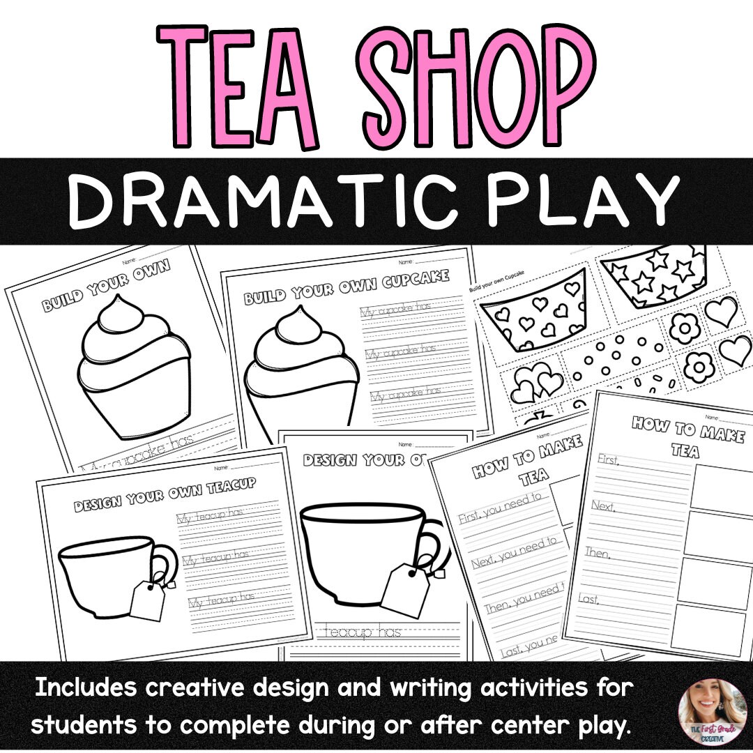 Tea Shop Dramatic Play Center / Pretend Play / Elementary School ...