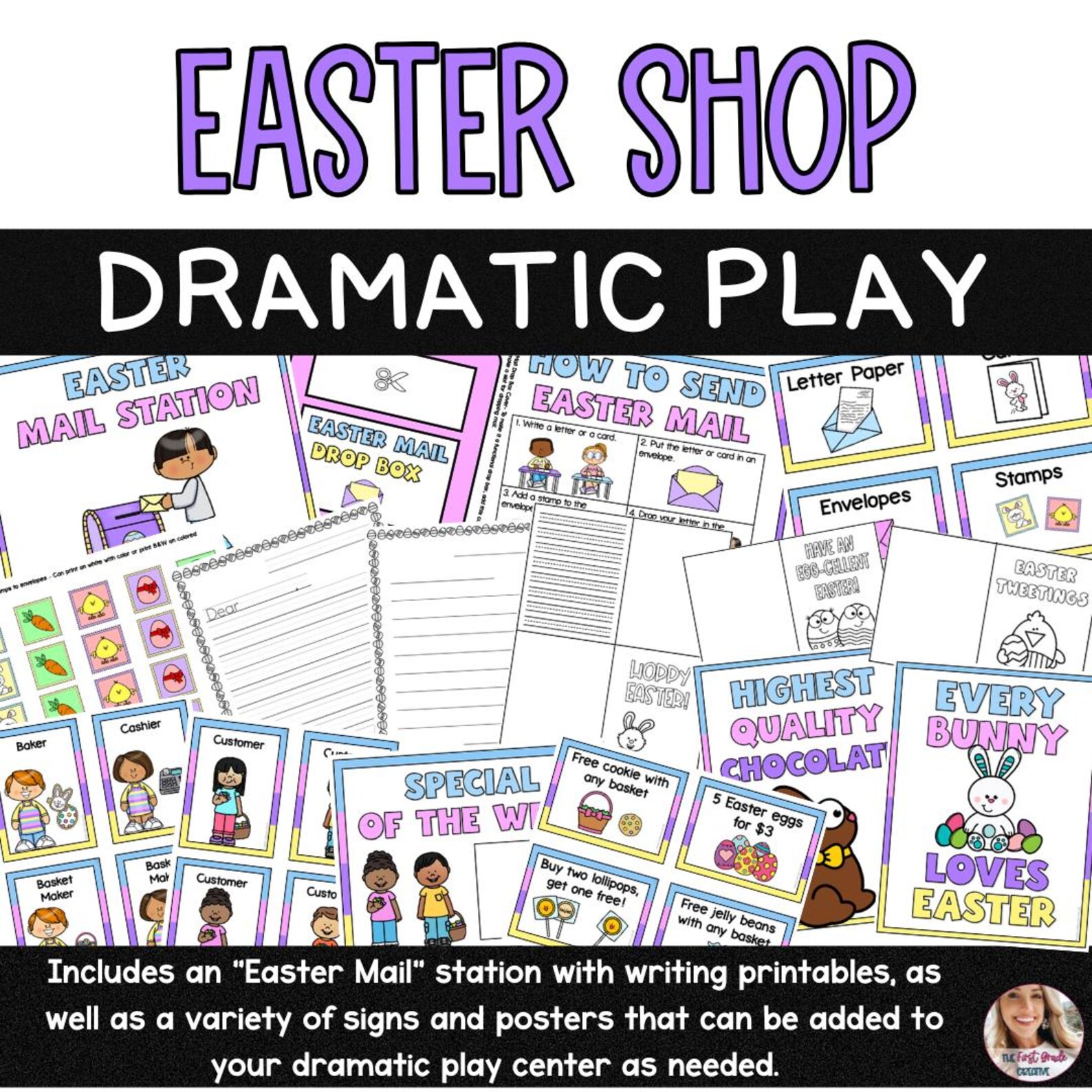 Easter Shop Dramatic Play Center / Pretend Play / Elementary School ...