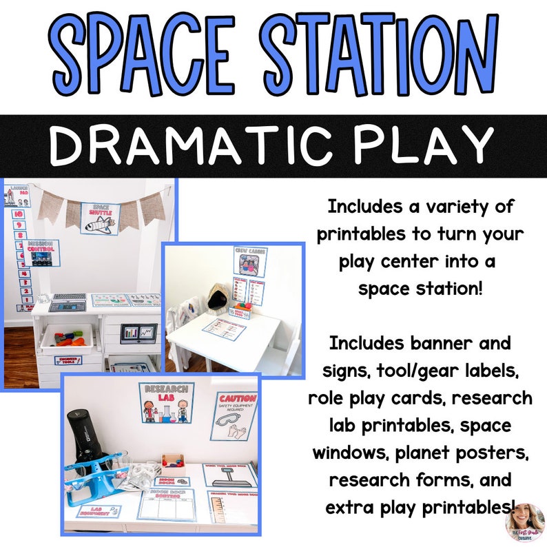 Space Station Dramatic Play Center / Pretend Play / Elementary School ...