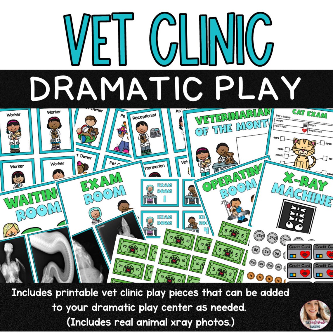Vet Clinic Dramatic Play Center / Pretend Play / Elementary School ...
