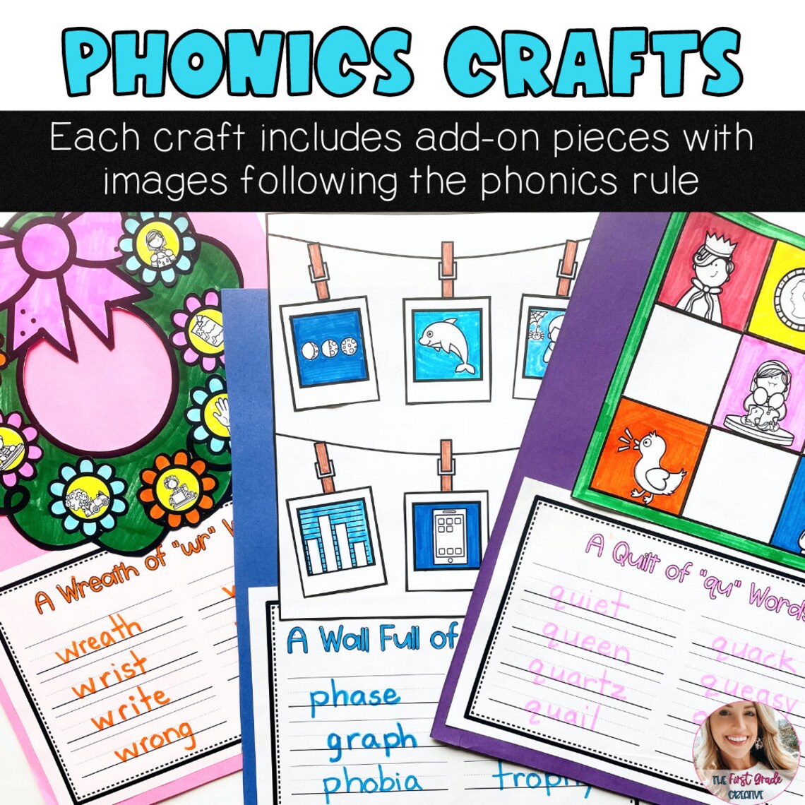 Digraphs Phonics Crafts / Phonics Activities / Elementary Phonics ...