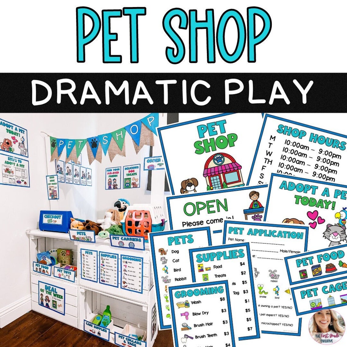 Pet Shop Dramatic Play Center / Pretend Play / Elementary School ...