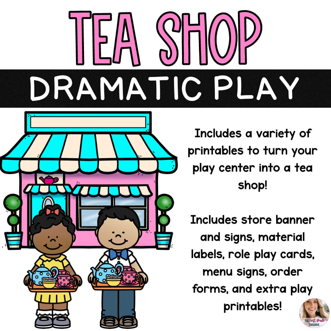 Tea Shop Dramatic Play Center / Pretend Play / Elementary School ...