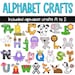 Uppercase Alphabet Crafts | Easy Prep Letter Crafts | Phonics ...
