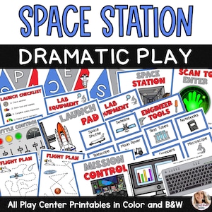 Space Station Dramatic Play Center / Pretend Play / Elementary School ...