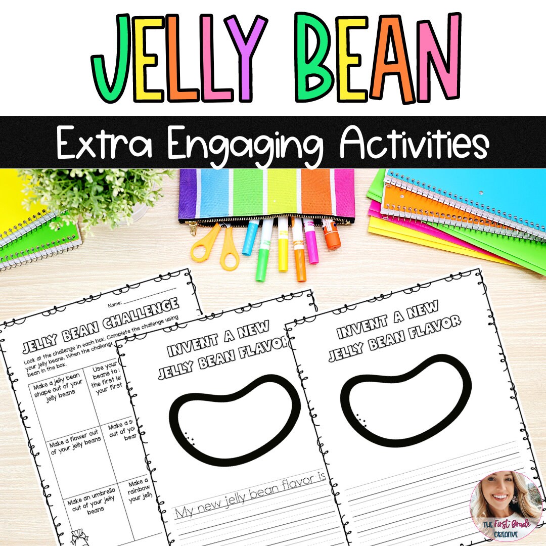 Jelly Bean Math Activities / Sorting / Counting / Adding / Graphing ...