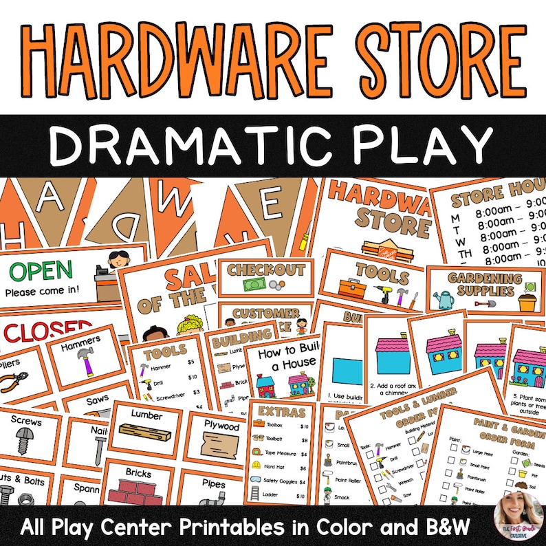 Hardware Store Dramatic Play Center / Pretend Play / Elementary School ...