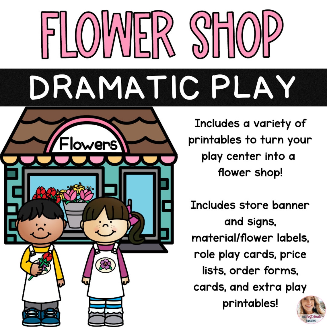 Flower Shop Dramatic Play Center / Pretend Play / Elementary - Etsy