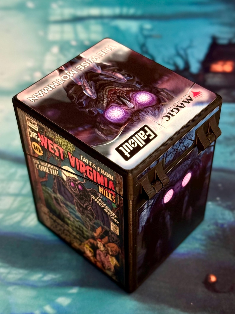 Magic the Gathering Deck Box - Fallout - the Wise Mothman - Etsy