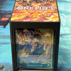One Piece Deck Box - Luffy - Etsy