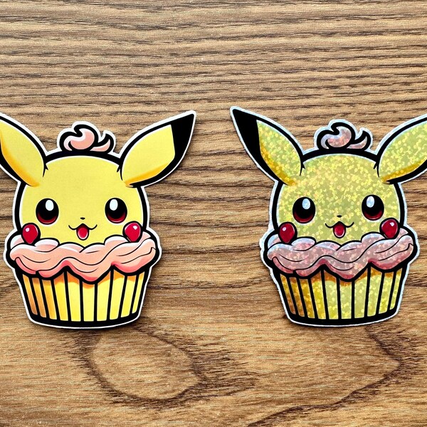 Pikachu Cupcake - Etsy