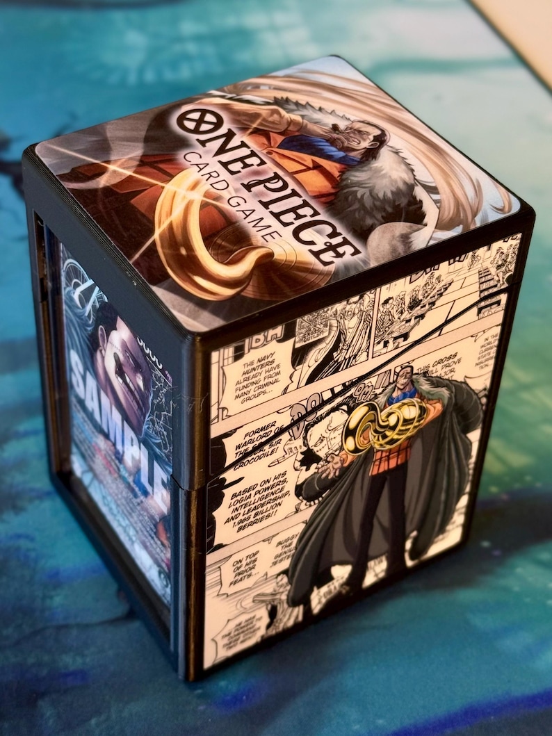 One Piece Deck Box - Crocodile - Etsy