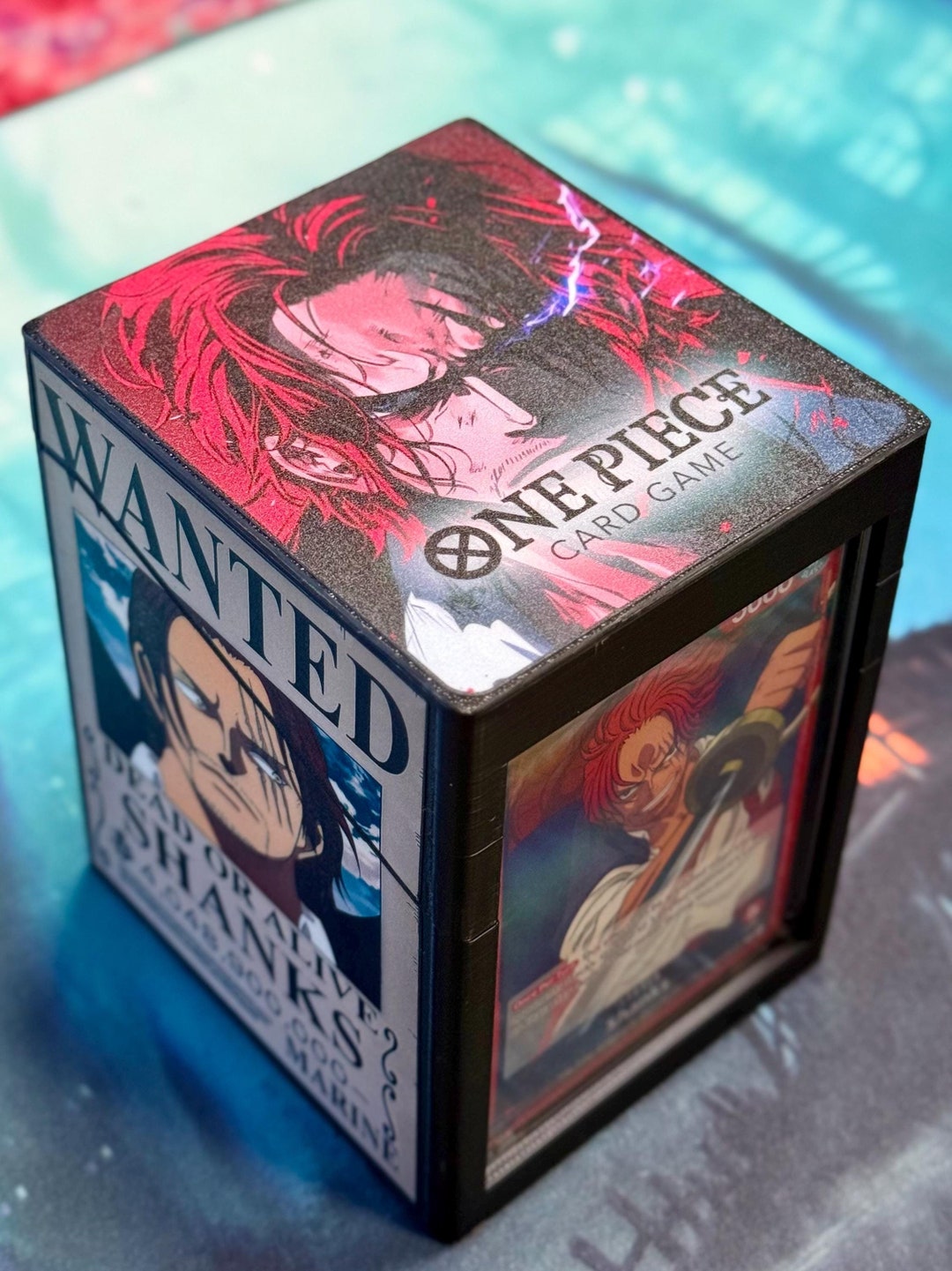 One Piece Deck Box - Shanks - Etsy