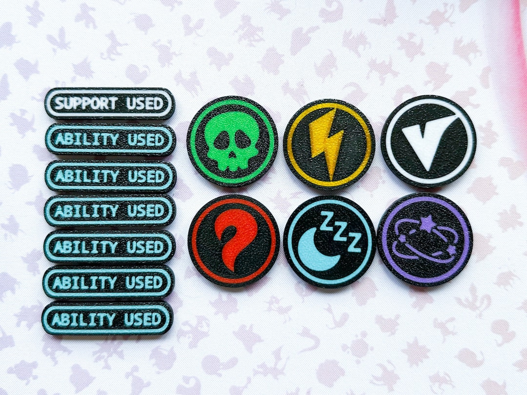 Pokémon Ability Tokens - Etsy