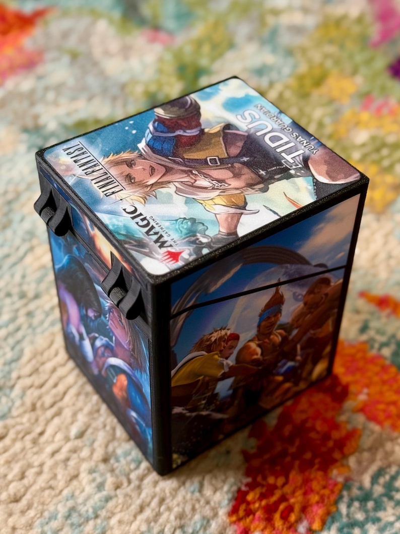 Magic the Gathering Deck Box - Final Fantasy - Tidus - Etsy