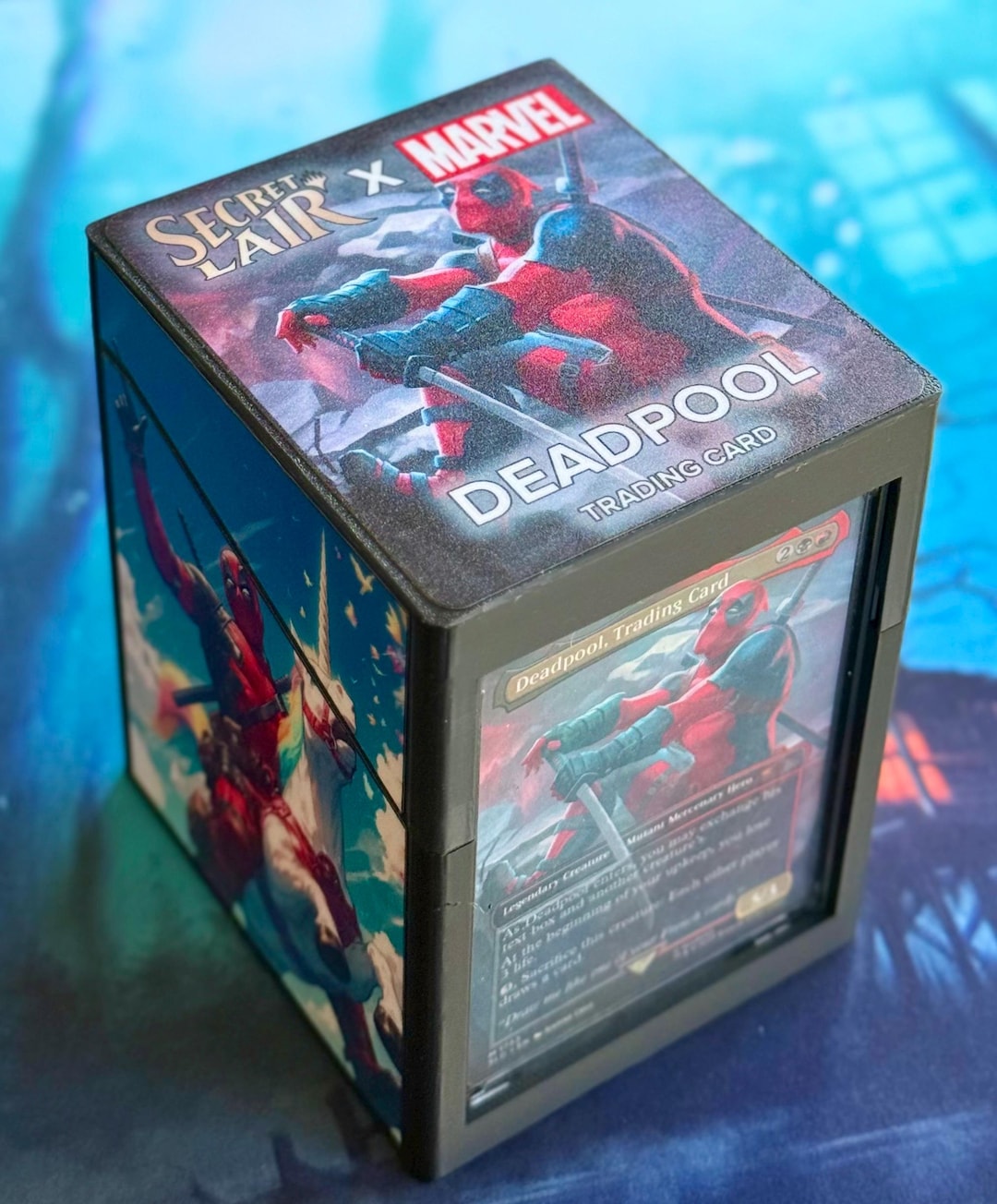Magic the Gathering Deck Box - Marvel - Deadpool - Etsy