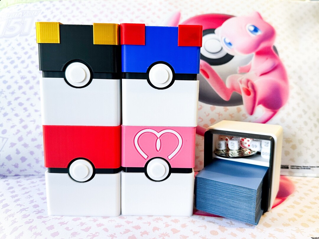 Poké Ball Deck Box - Etsy