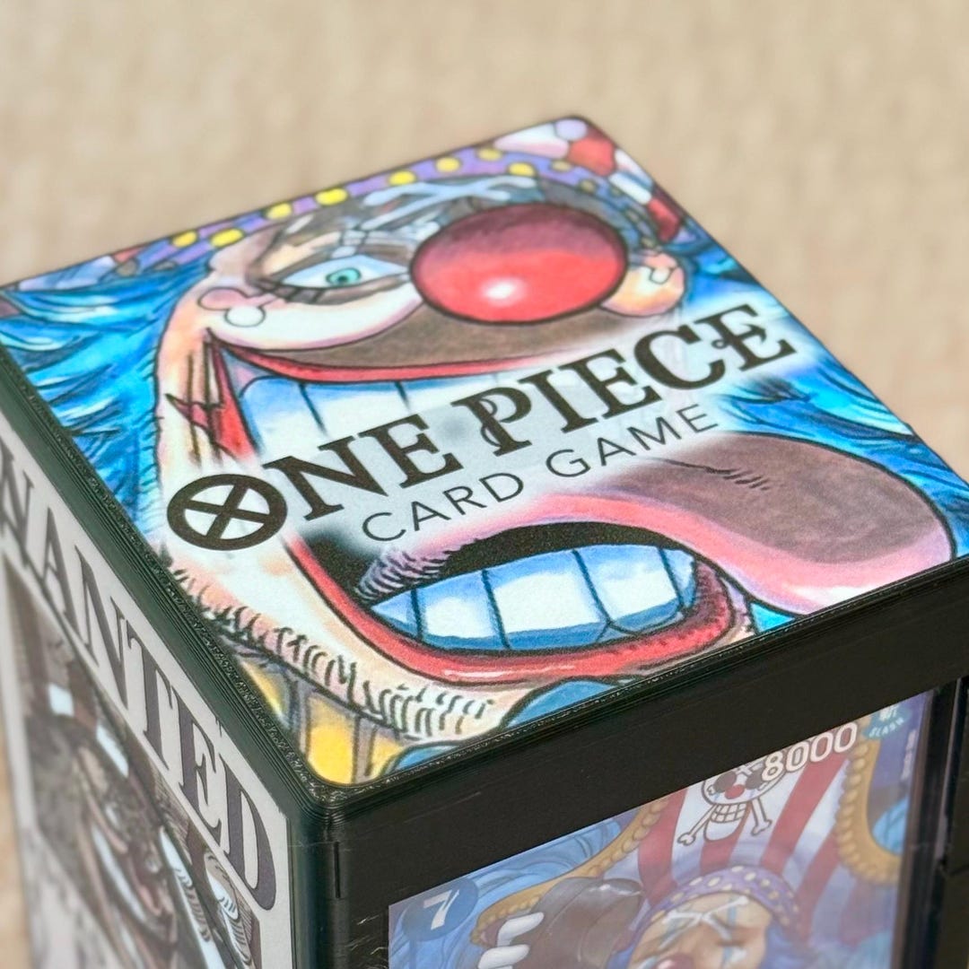 One Piece Deck Box - Buggy - Etsy