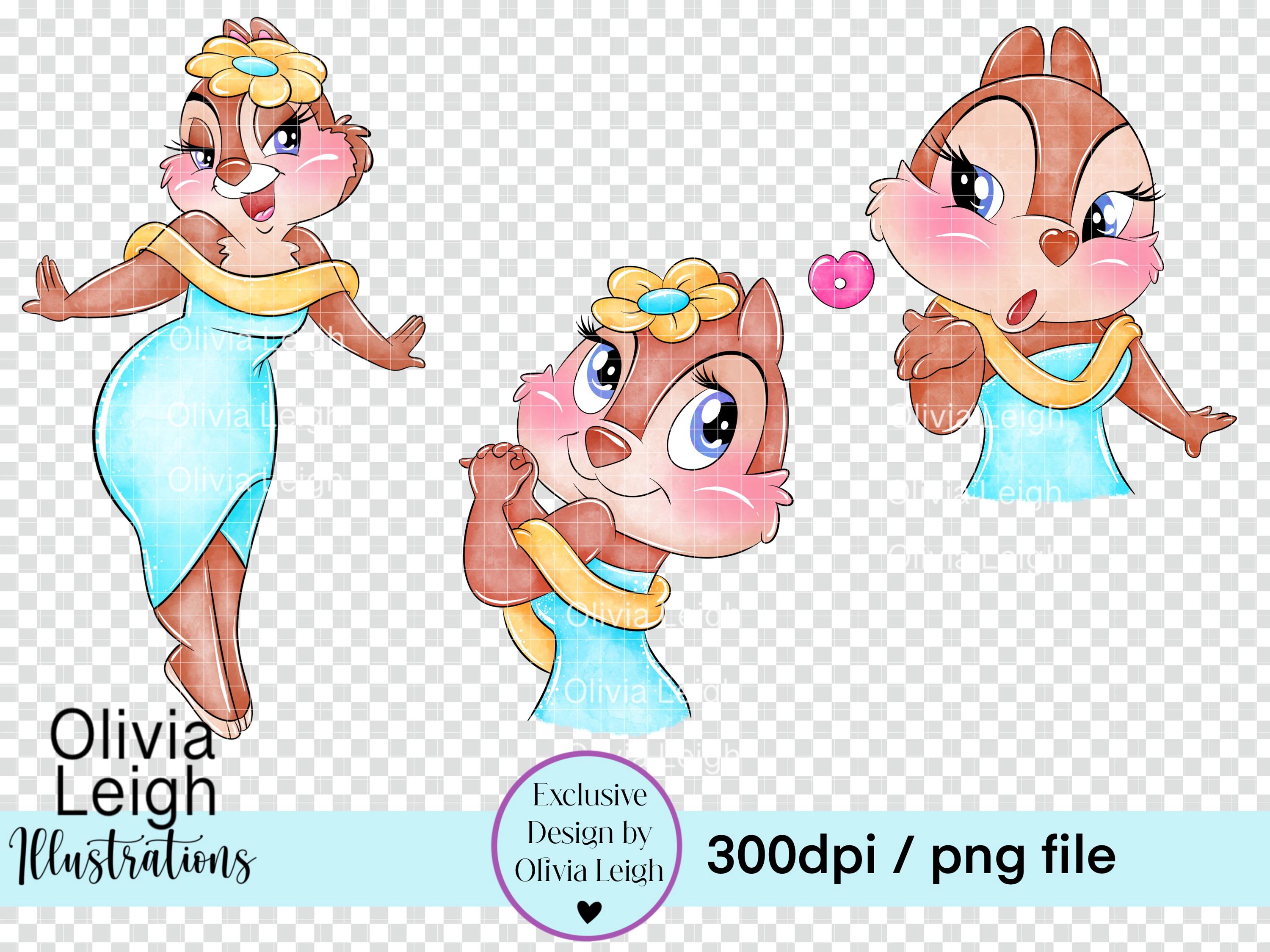 Clarice Chipmunk Watercolour Clipart Set, Digital Download Png Files - Etsy