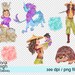 Princess Raya Cute Clipart Set, Digital Download Png Files - Etsy
