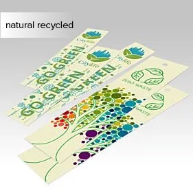 500 Custom Bookmarks | Full Color 2-sided | Personalized Author ...