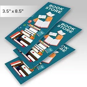 500 Custom Bookmarks | Full Color 2-sided | Personalized Author ...