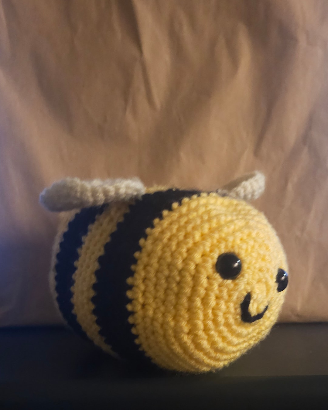 Handmade Chubby Bee Crochet Plush - Etsy