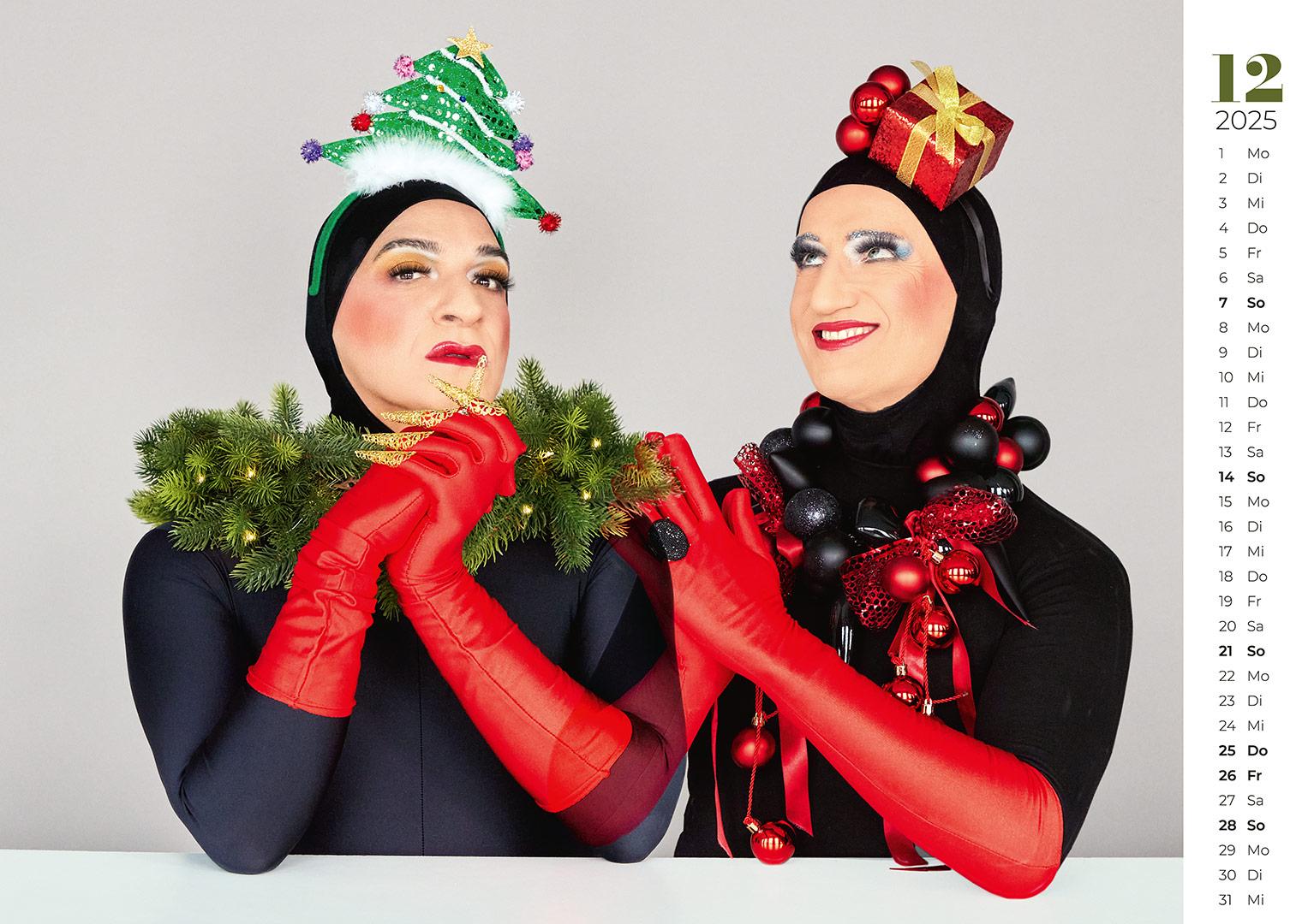 SISTERS - Art Calendar 2025 | Size DIN A3 | Paper: 170g Glossy | Glue ...