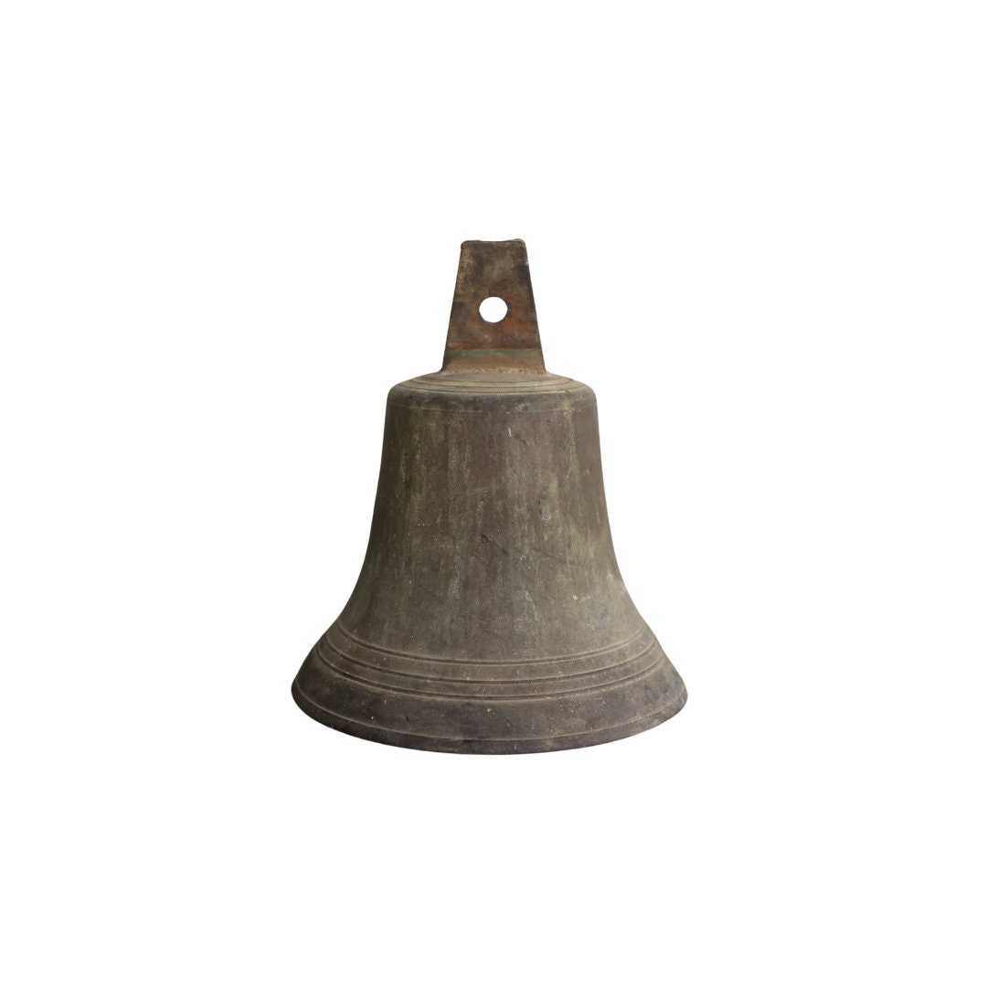 20th Century French Bronze Bell - Etsy
