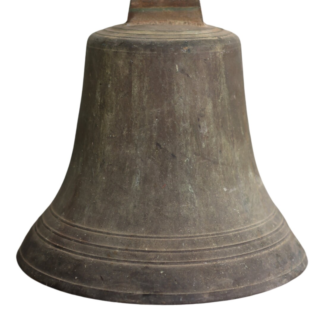 20th Century French Bronze Bell - Etsy