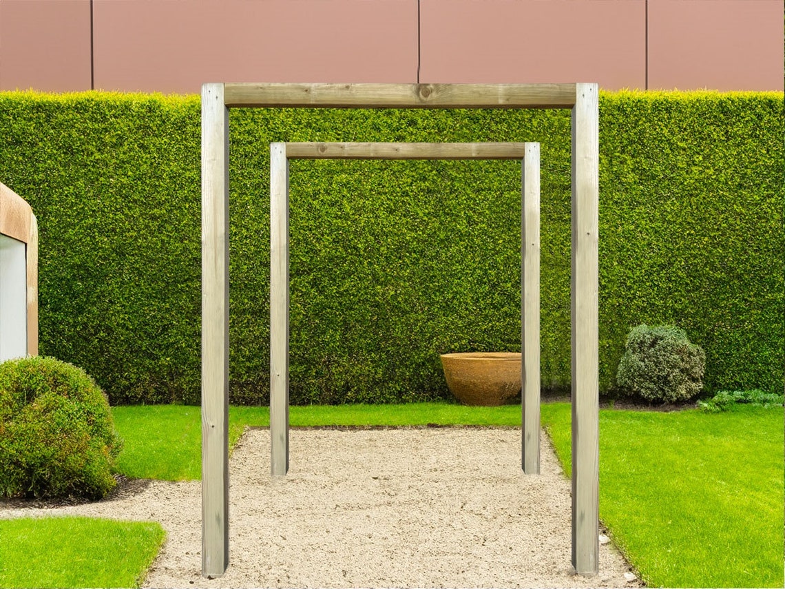 The Infinity Garden Walkway Pergolas, Pressure Treated, Multiple Sizes ...