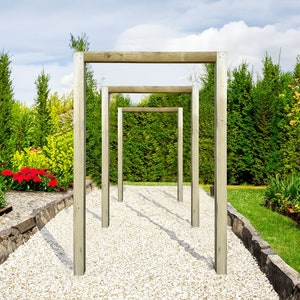 The Infinity Garden Walkway Pergolas, Pressure Treated, Multiple Sizes ...