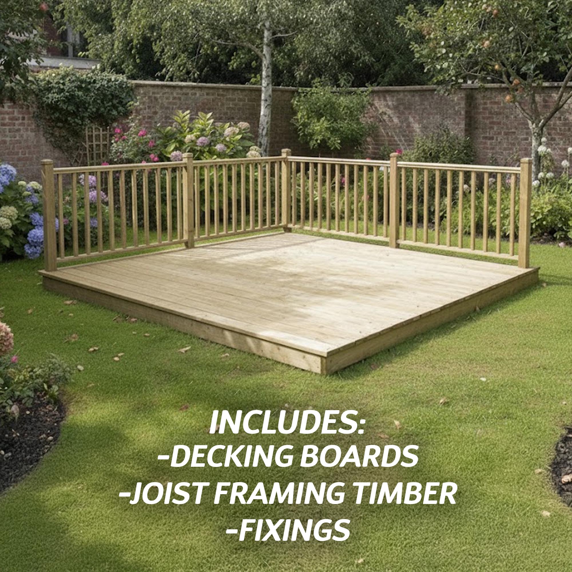 EXTREMELY CHEAP! Reject Discount Decking Kits, Complete Packs, Multiple ...