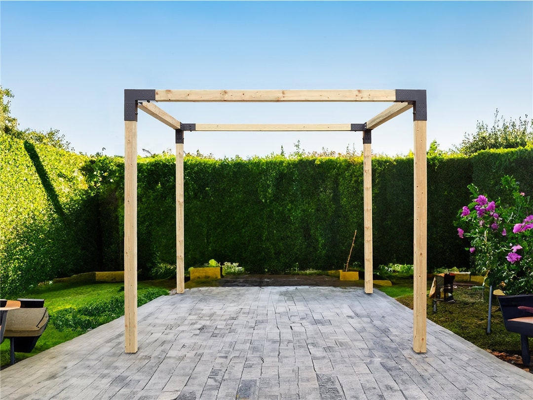 The Standard Modblox™ Garden Cube Pergola, Multiple Sizes, Pressure ...
