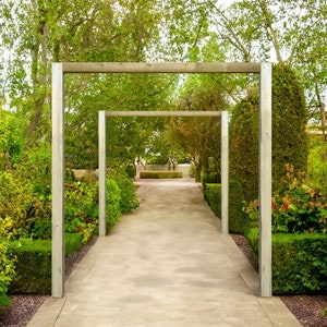 The Infinity Garden Walkway Pergolas, Pressure Treated, Multiple Sizes ...
