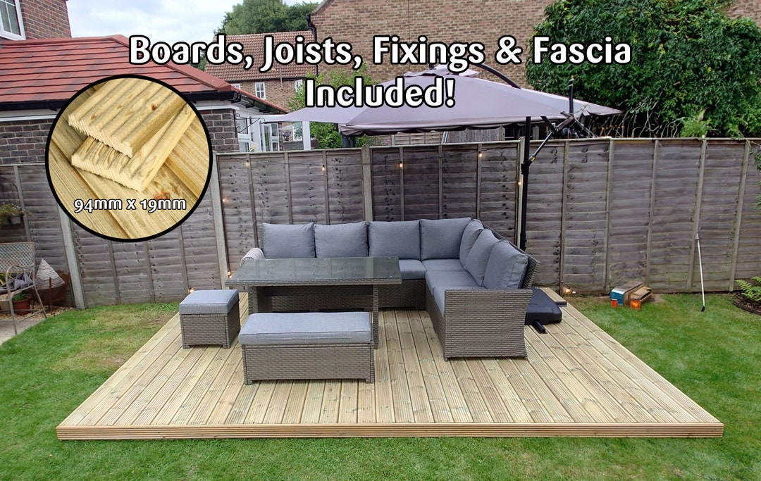 EXTREMELY CHEAP Reject Discount Decking Kits Complete Packs - Etsy UK