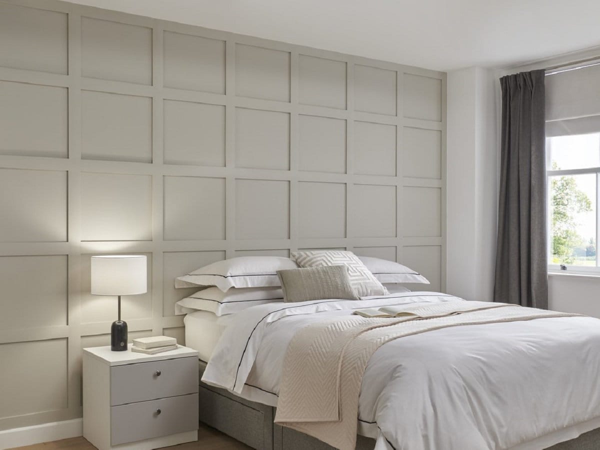 Pack of 6 X MDF Wall Panelling Strips, Multiple Sizes, Shaker Style ...